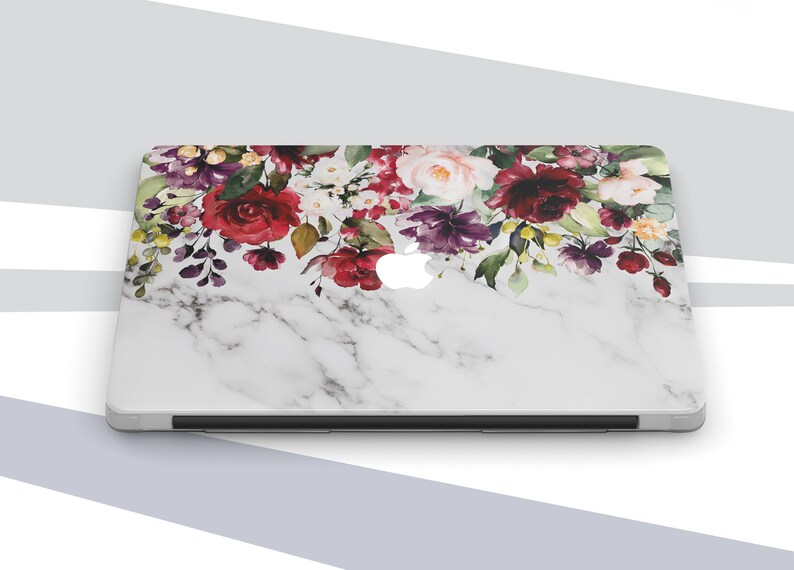 Red Roses Macbook Air 13 2018 Hard Case Marble Macbook Pro 15 - Etsy