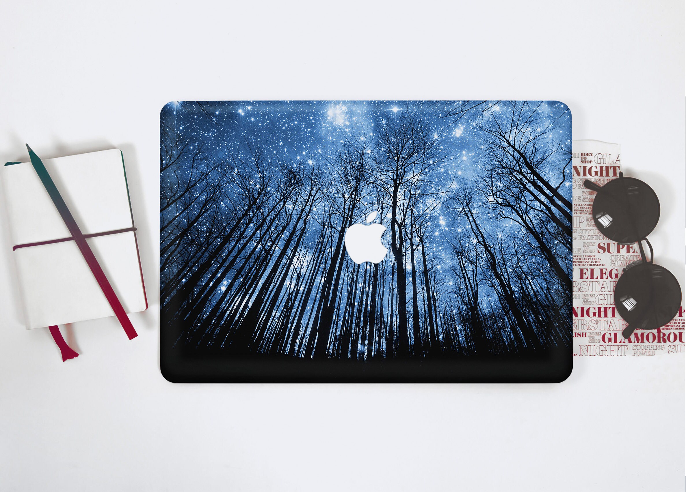 Forest Macbook Pro 13 Case Night Sky Laptop Hard 2019 Star - Etsy