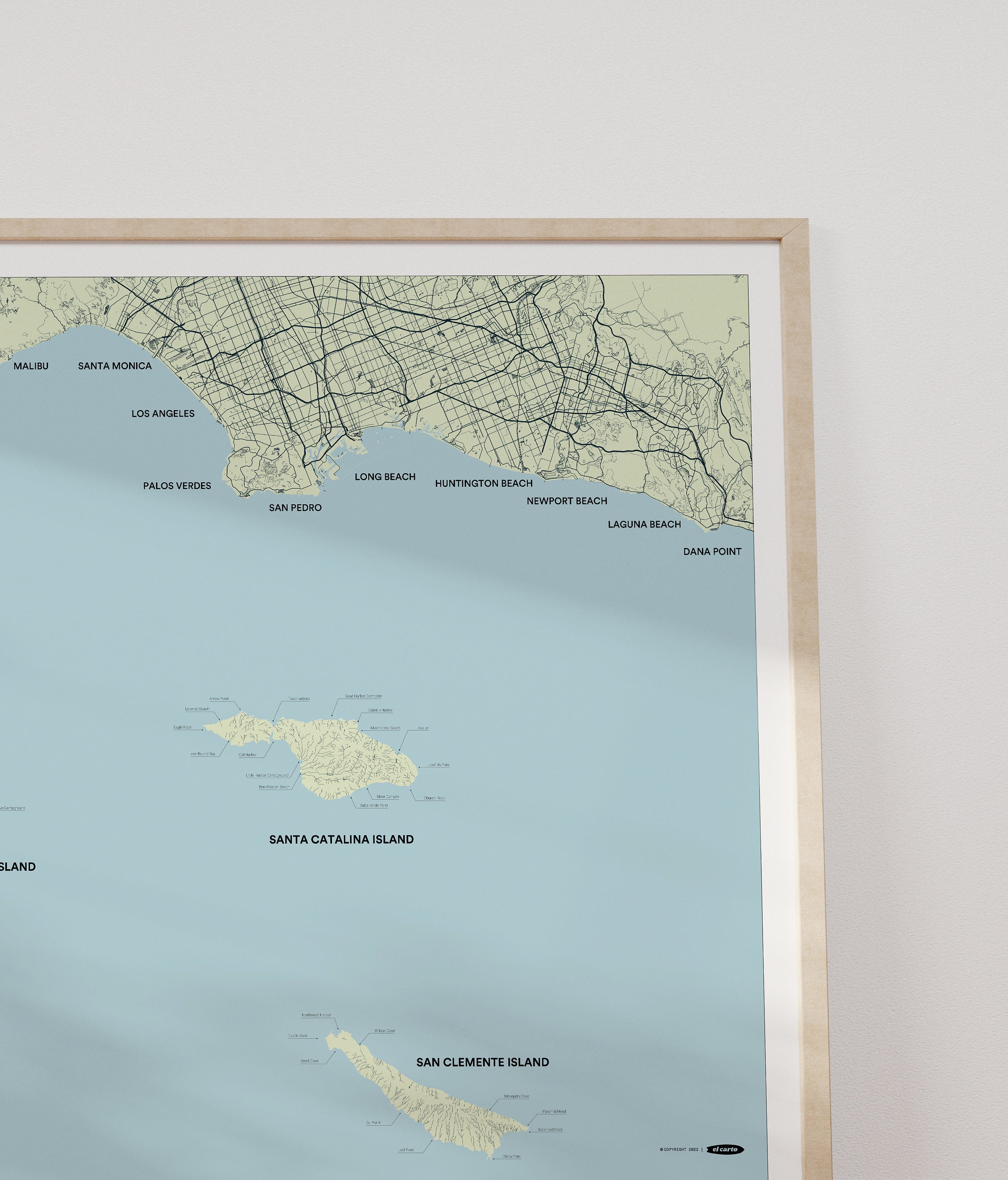 California Channel Islands Map