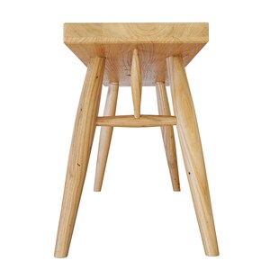 Solid Wood Bench - Etsy