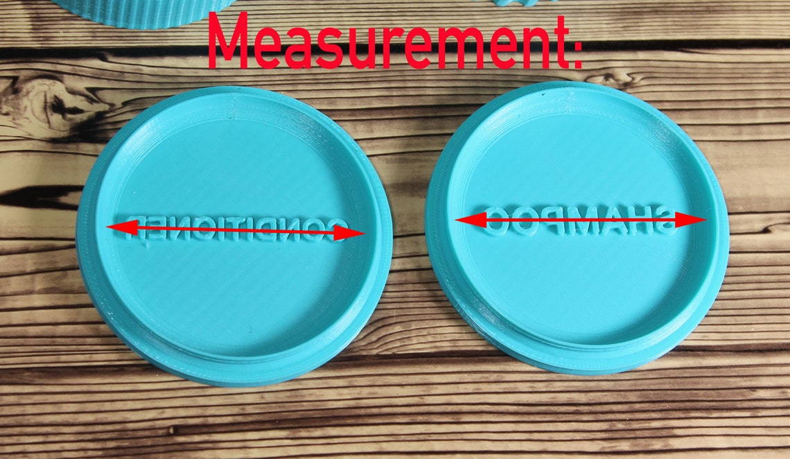 1.5" Sample Size Shampoo Conditioner Set Stamp Bar Mold Press Three ...