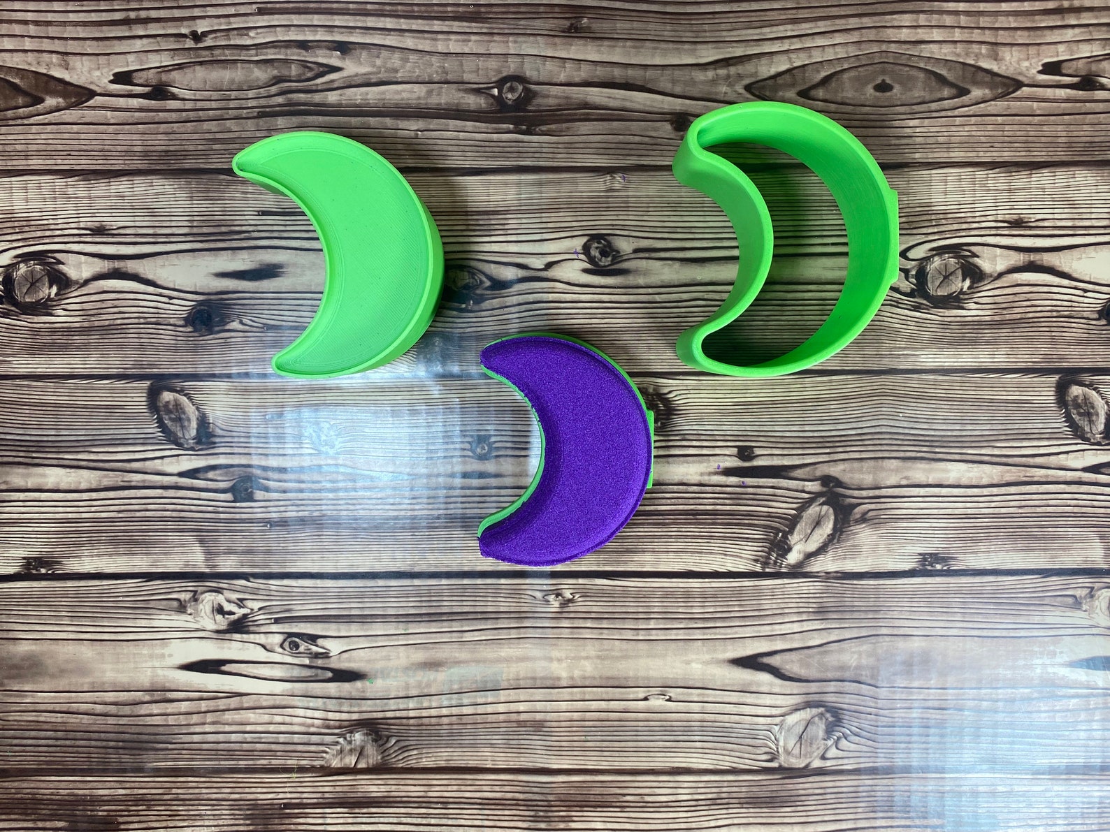 Crescent Moon Bath Bomb Mold Press | Etsy