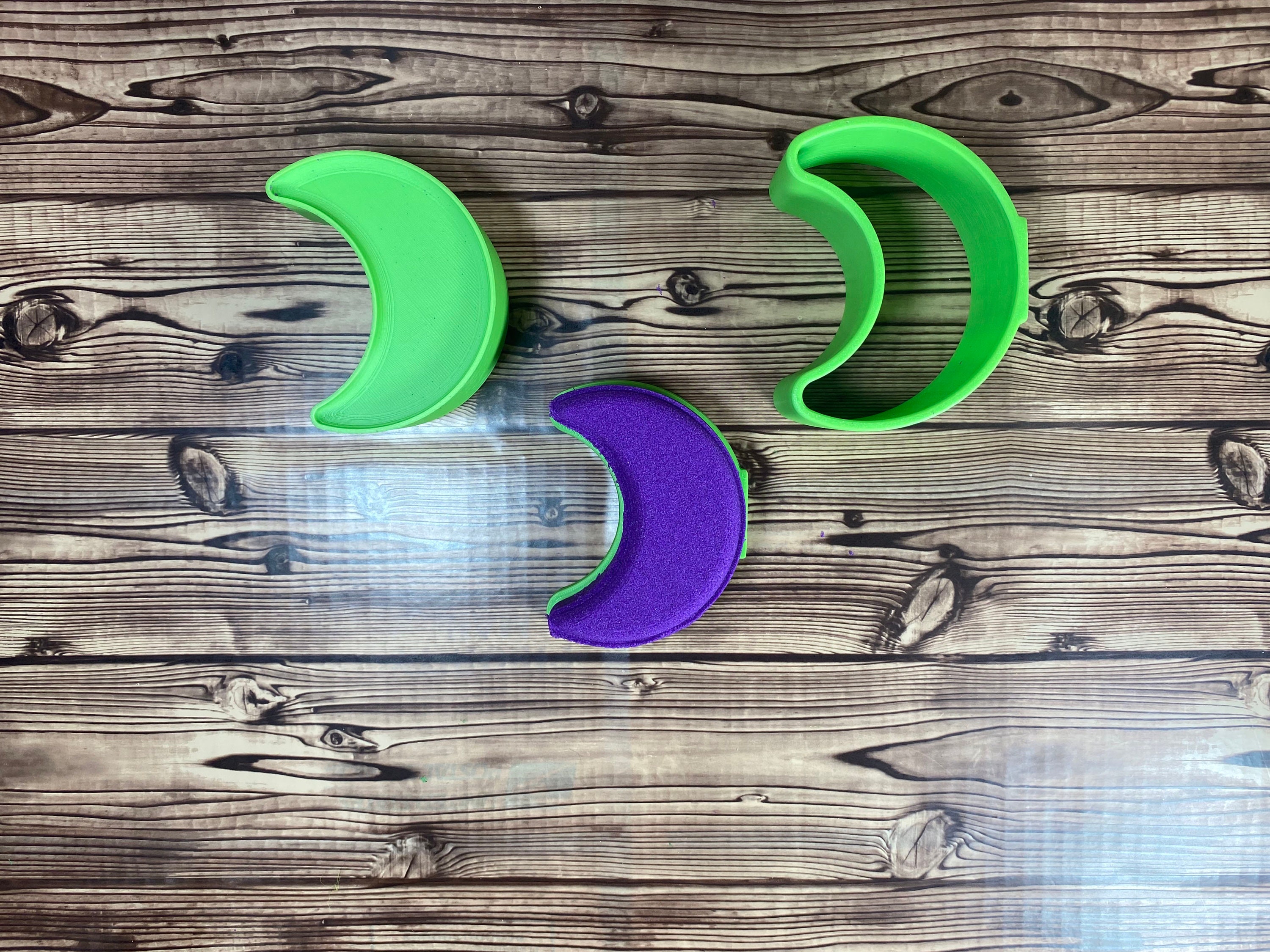 Crescent Moon Bath Bomb Mold Press | Etsy