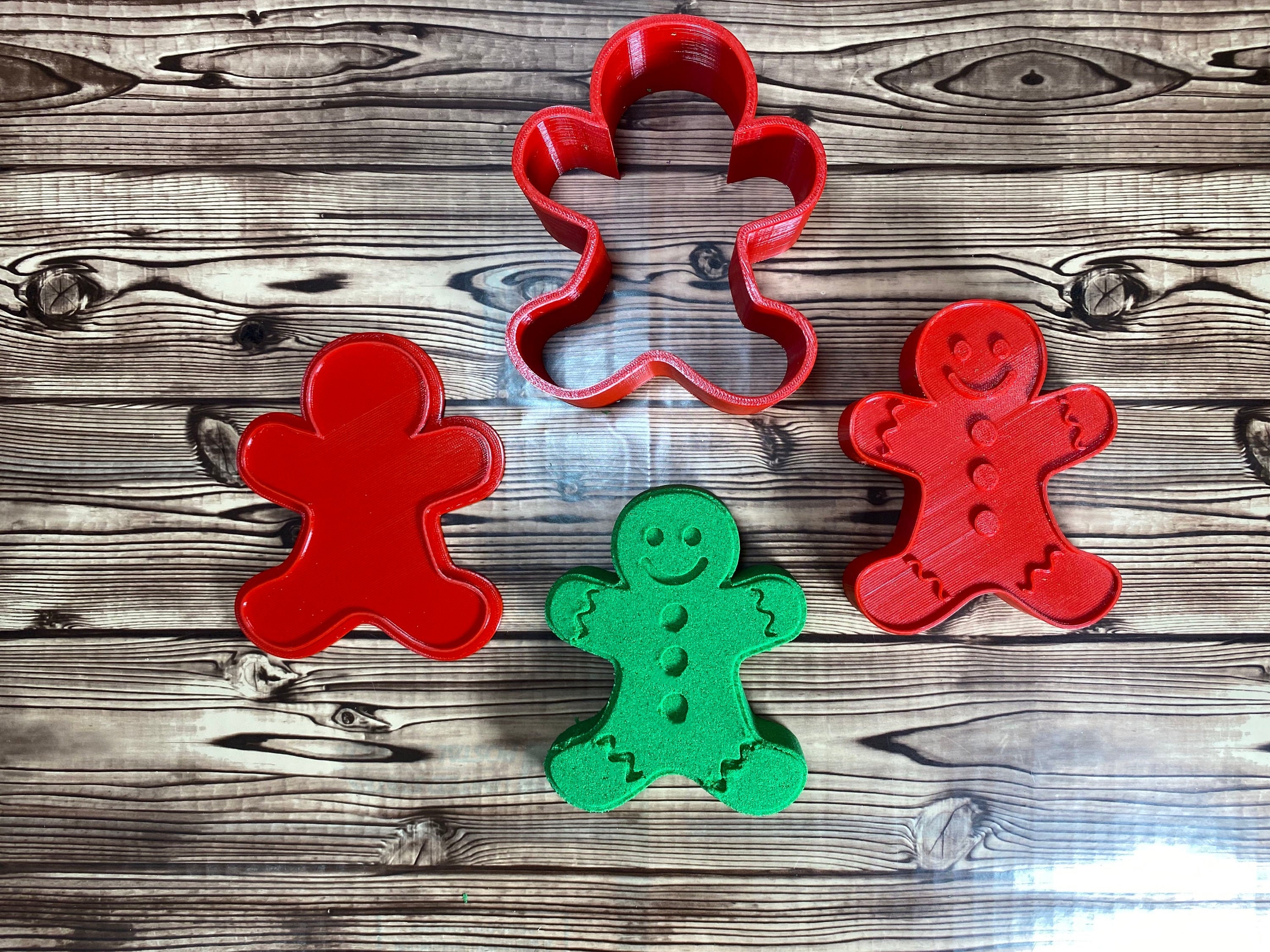 Gingerbread Bath Bomb Mold Press - Etsy