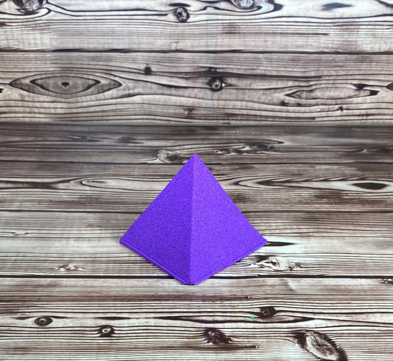 3D Pyramid Triangle Mold Bar Press 2.5" 3" 4" 5.5" Three Piece Mould ...