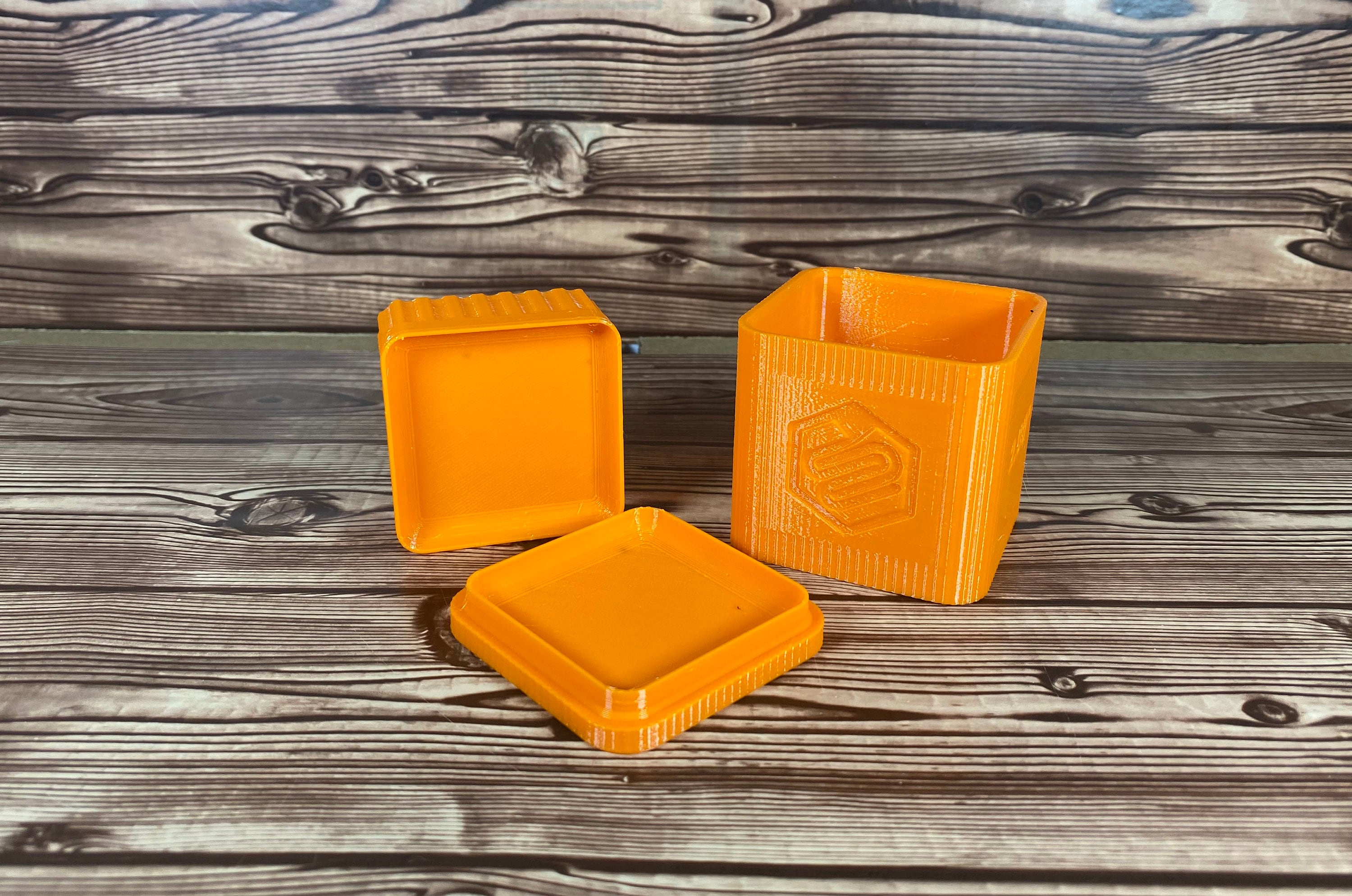Rounded Edge Square Mold Press 1.5" 2.25" 2.5" 3" 3.5" Three Piece ...