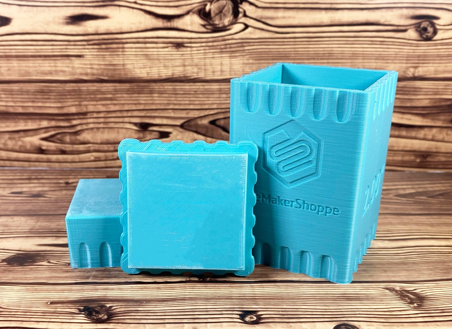 Square Mold Press 1.5" 2.25" 2.5" 3" 3.5" 4" 5" Three Piece Mould Cube ...