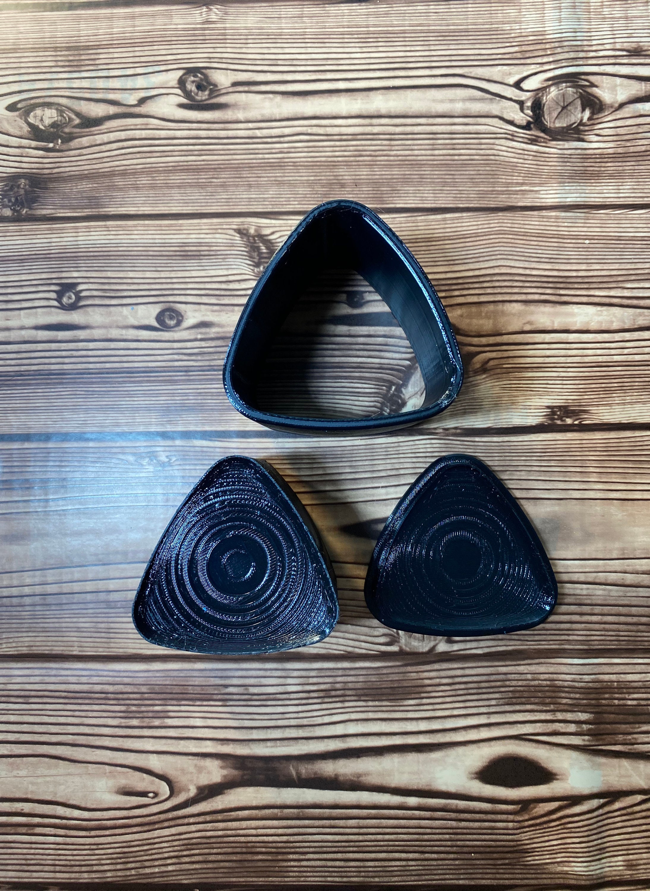 3D Rounded Triangle Shampoo Bar Press 2.5" 3" 3.5" 4" 5.5" Three Piece ...