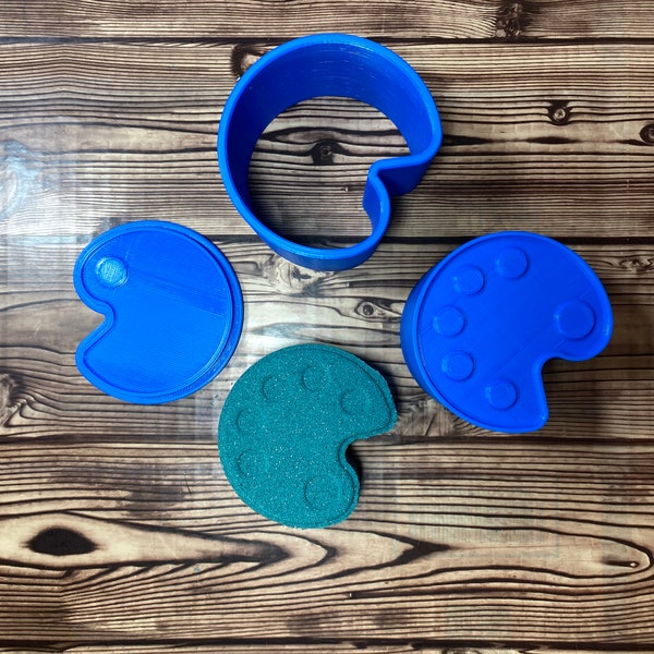 Paint Palette Mold - Etsy