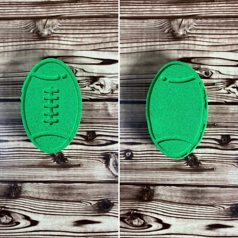 Football Bath Bomb Mold Press 2.5" 3" 3.5" 4" 5" Three Piece Mould ...