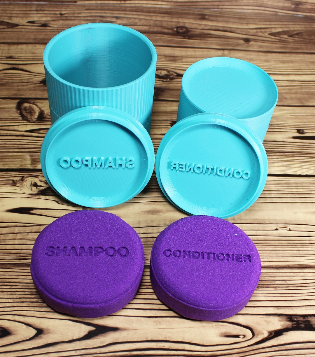 Shampoo Conditioner Set Stamp Bar Mold Press 2.5" 2.75" 3" 3.25" 3.5" 3 ...