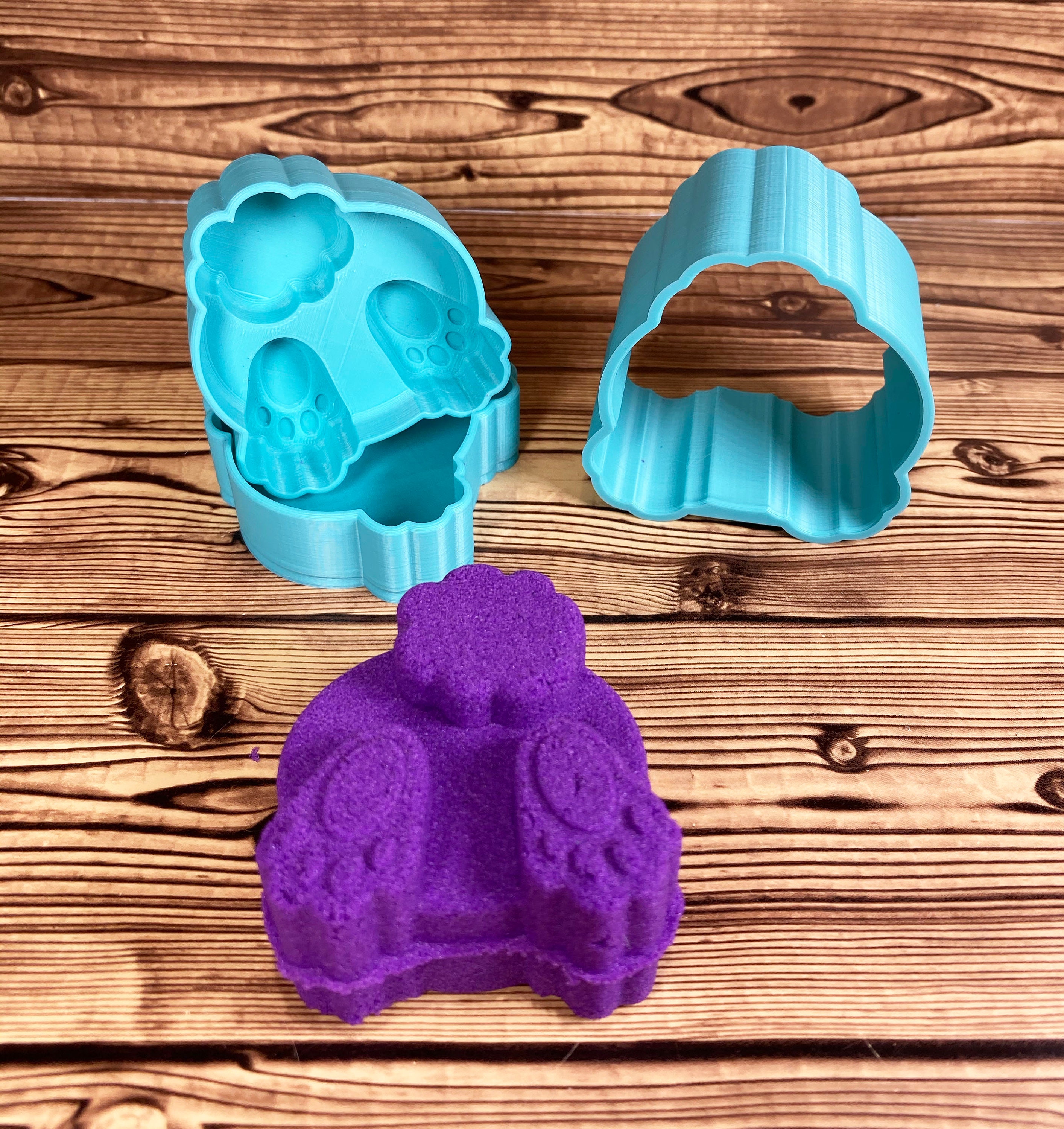 3D Bunny Bath Bomb Mold Press 2.5 3 3.5 | Etsy