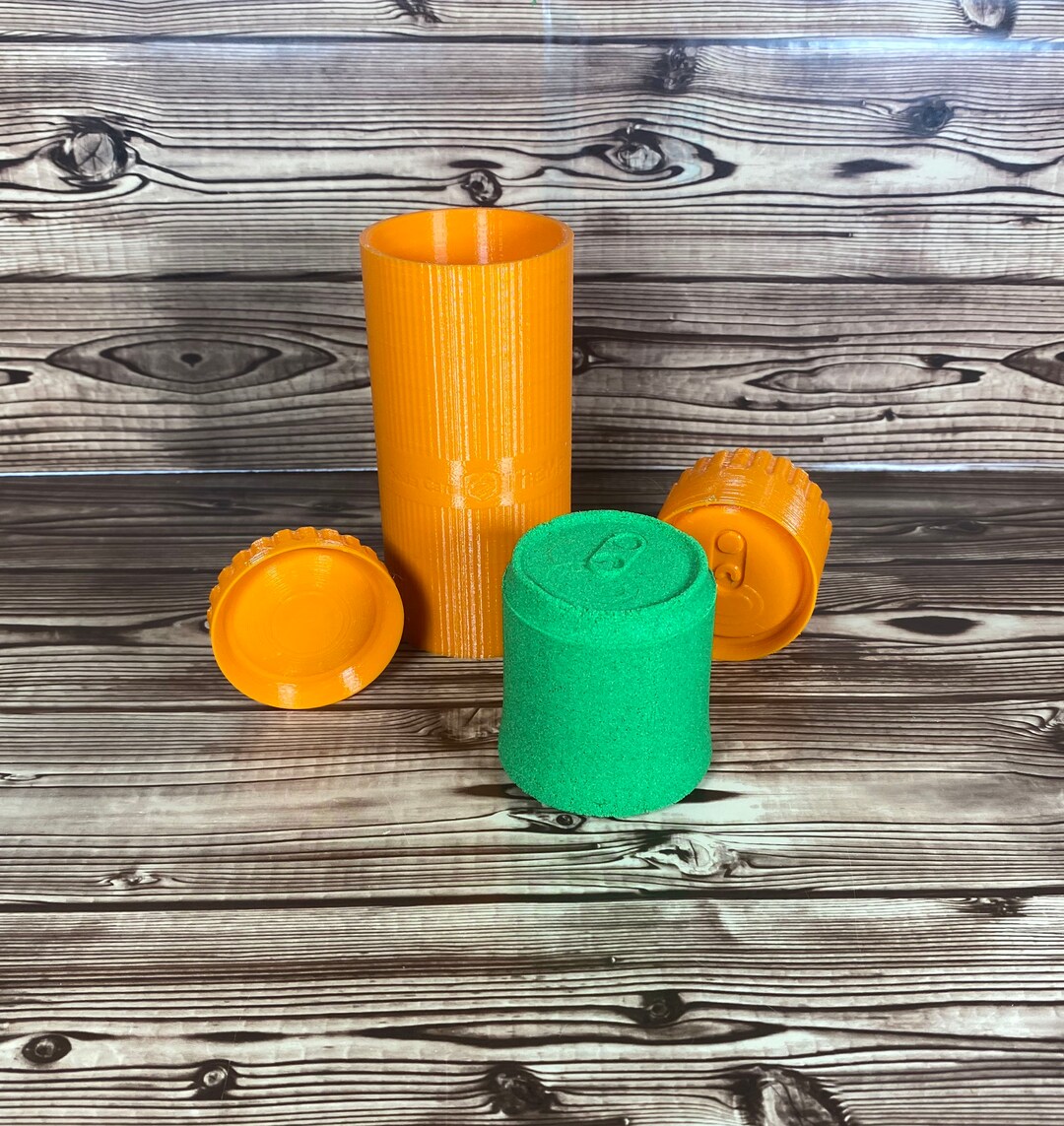 3D Soda Can Bath Bomb Mold Press 2 2.5 3 Three Piece Mould Molds Unique ...