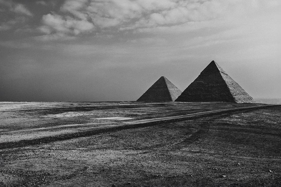 The Great Pyramids of Giza, Egypt (black & White) - Print, Frame, Canvas for Wall Decor - Etsy