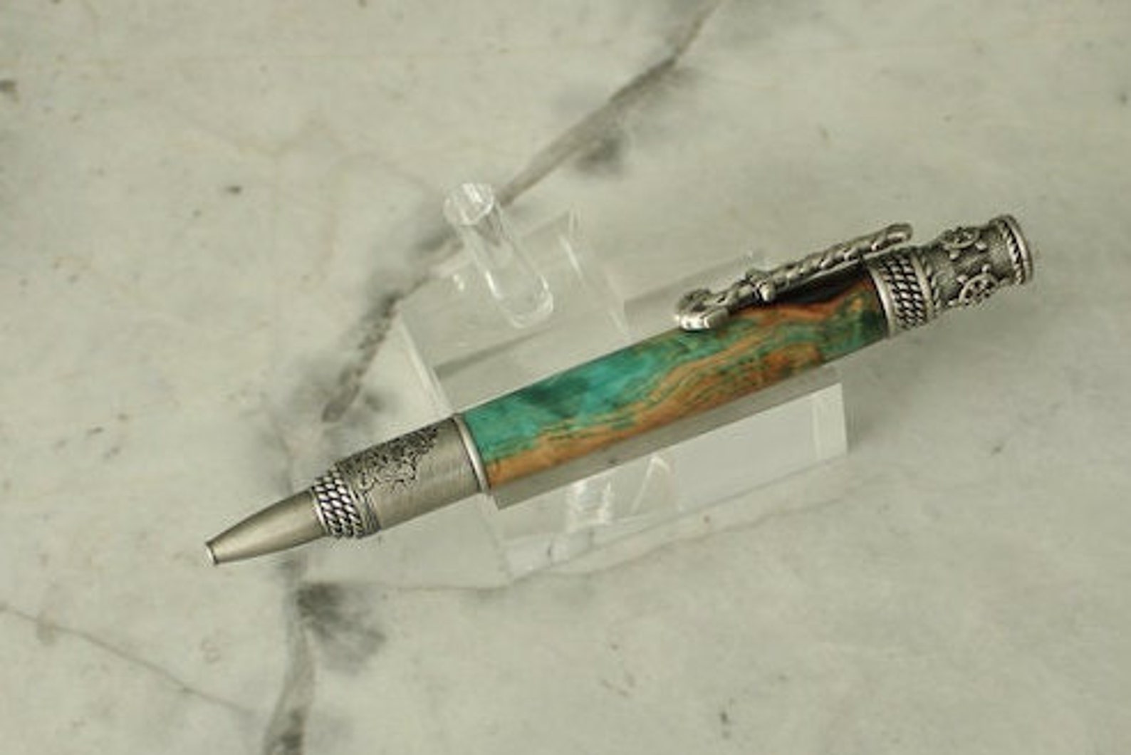 Pewter Nautical Pen - Etsy
