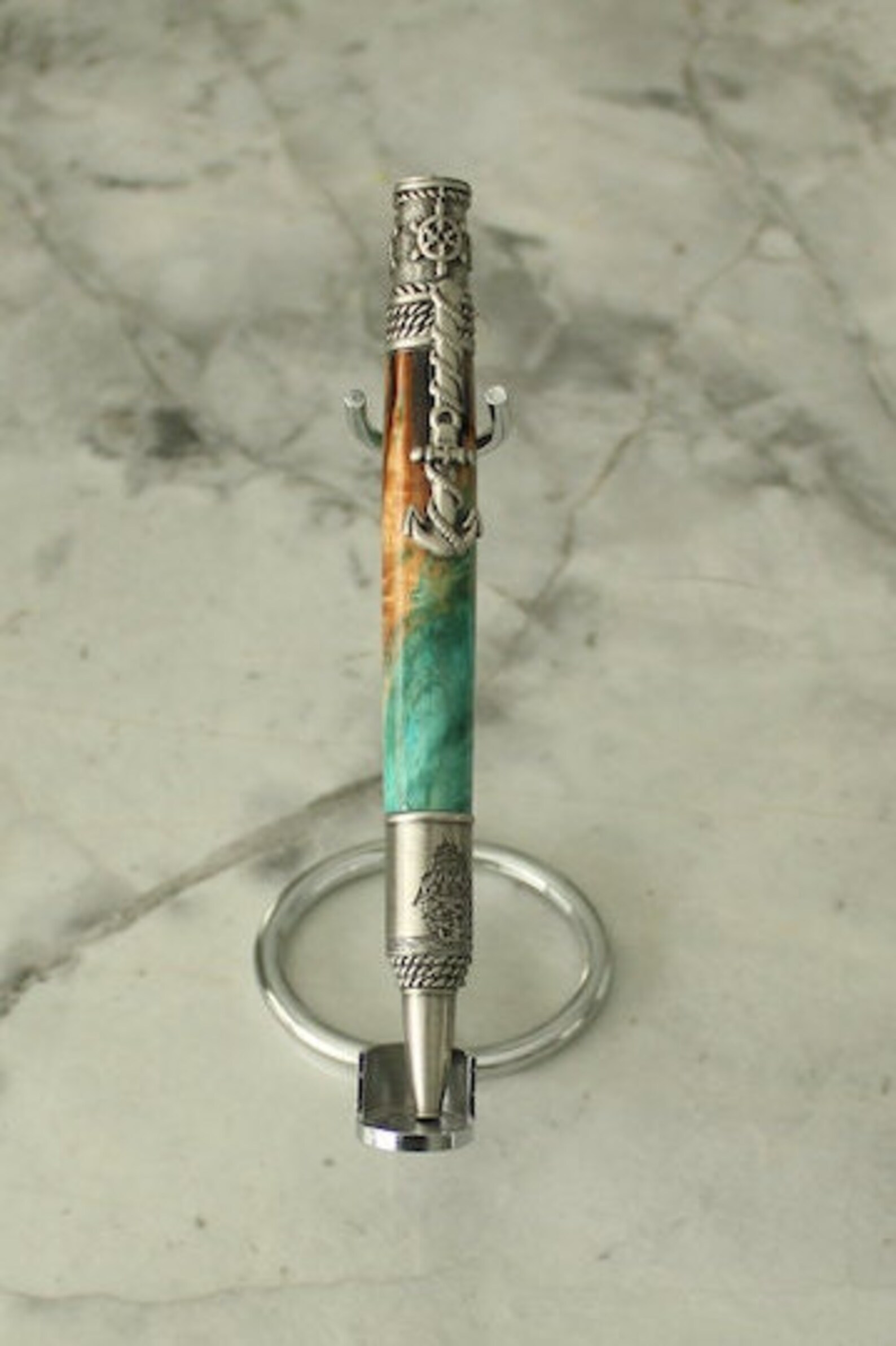 Pewter Nautical Pen - Etsy