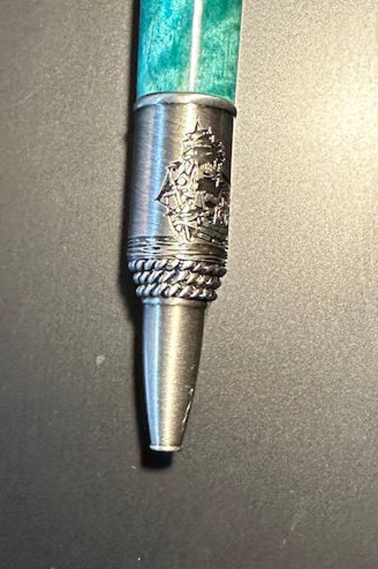 Pewter Nautical Pen - Etsy