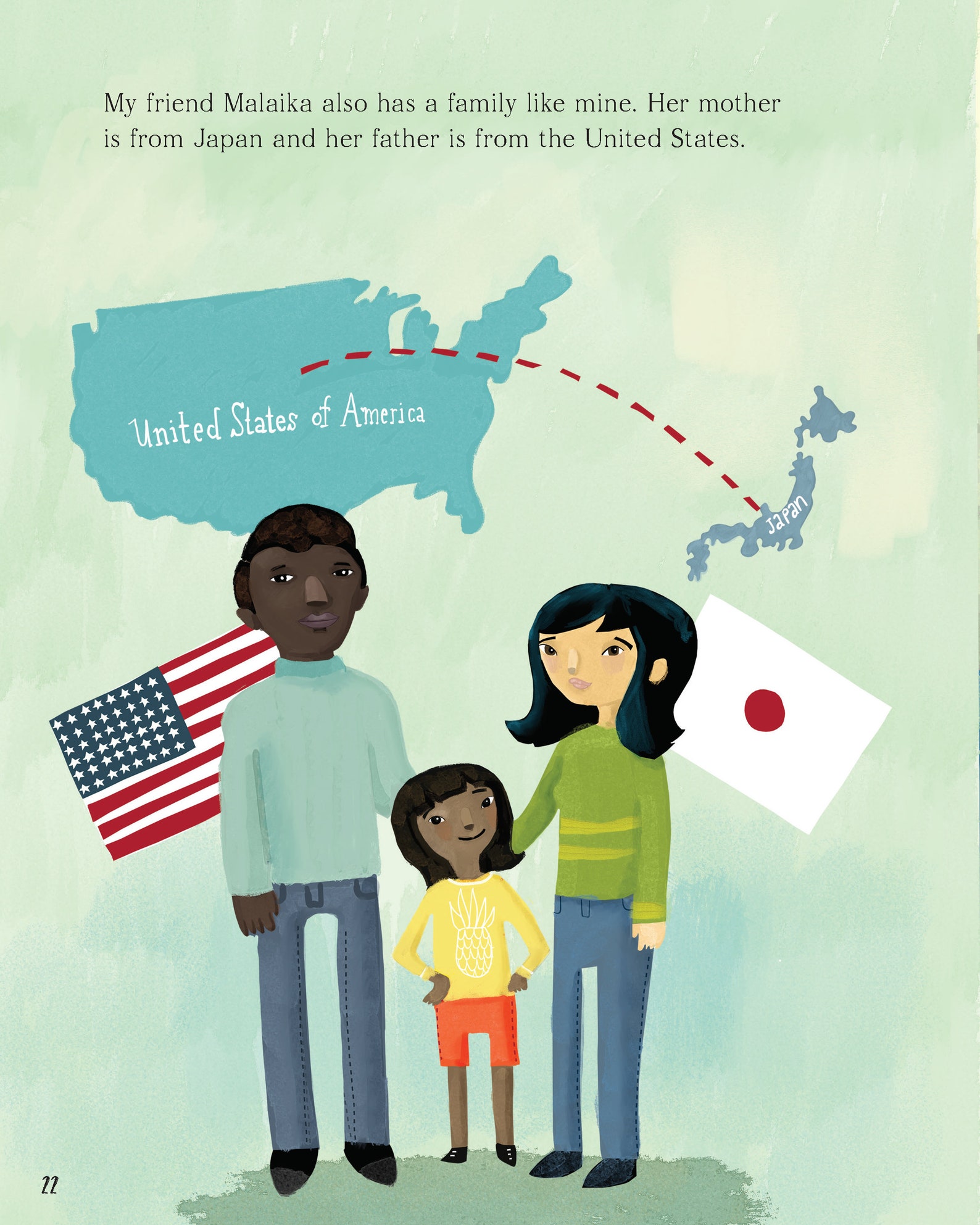 My Family is From Different Places - Etsy