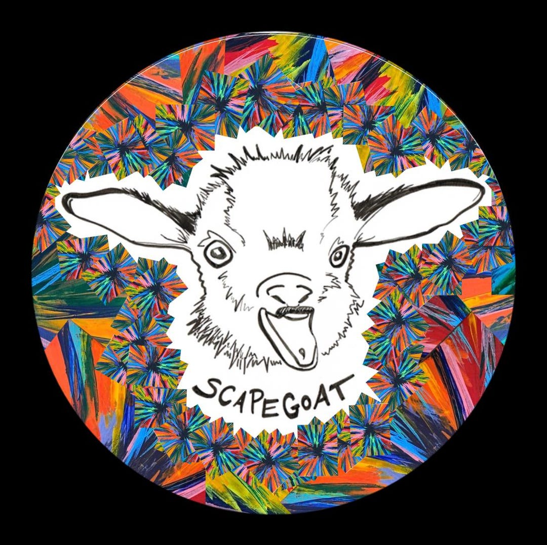 Scapegoat Sticker 3 Circle - Etsy