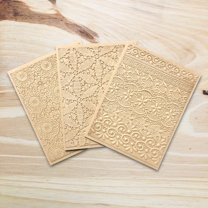 Embossed Cards - Etsy
