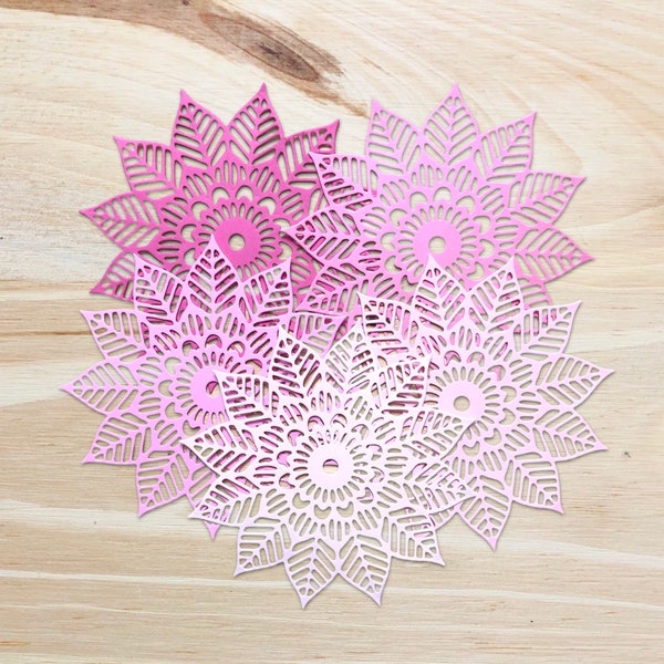 Pink Paper Doilies - Etsy