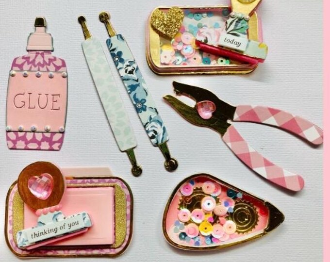 Metal Die Cut Destash: Cutest Crafting Collection From Scrap Diva Dies ...