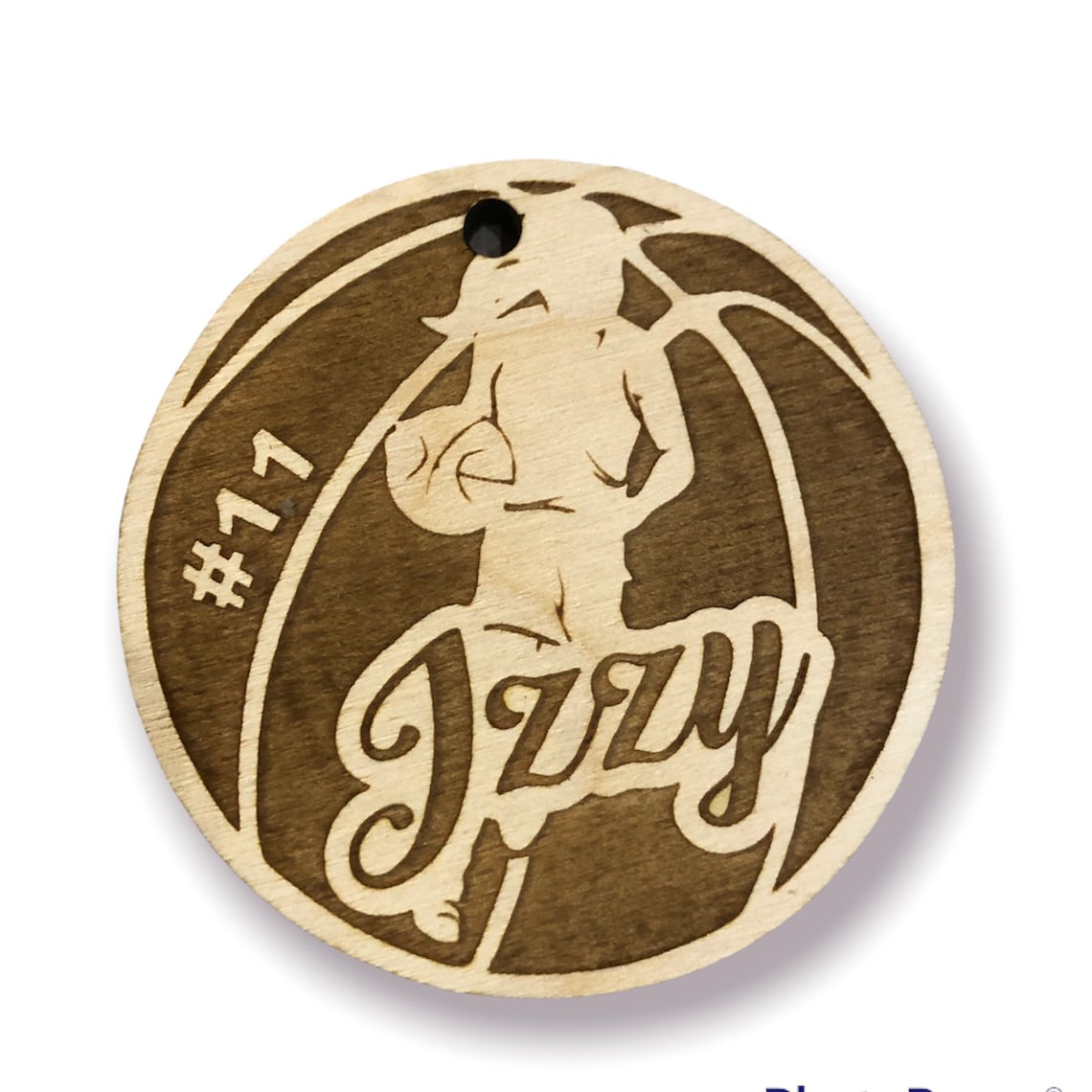 Girl Basketball Player, Laser Engraved Ornament, Personalized Ornament ...