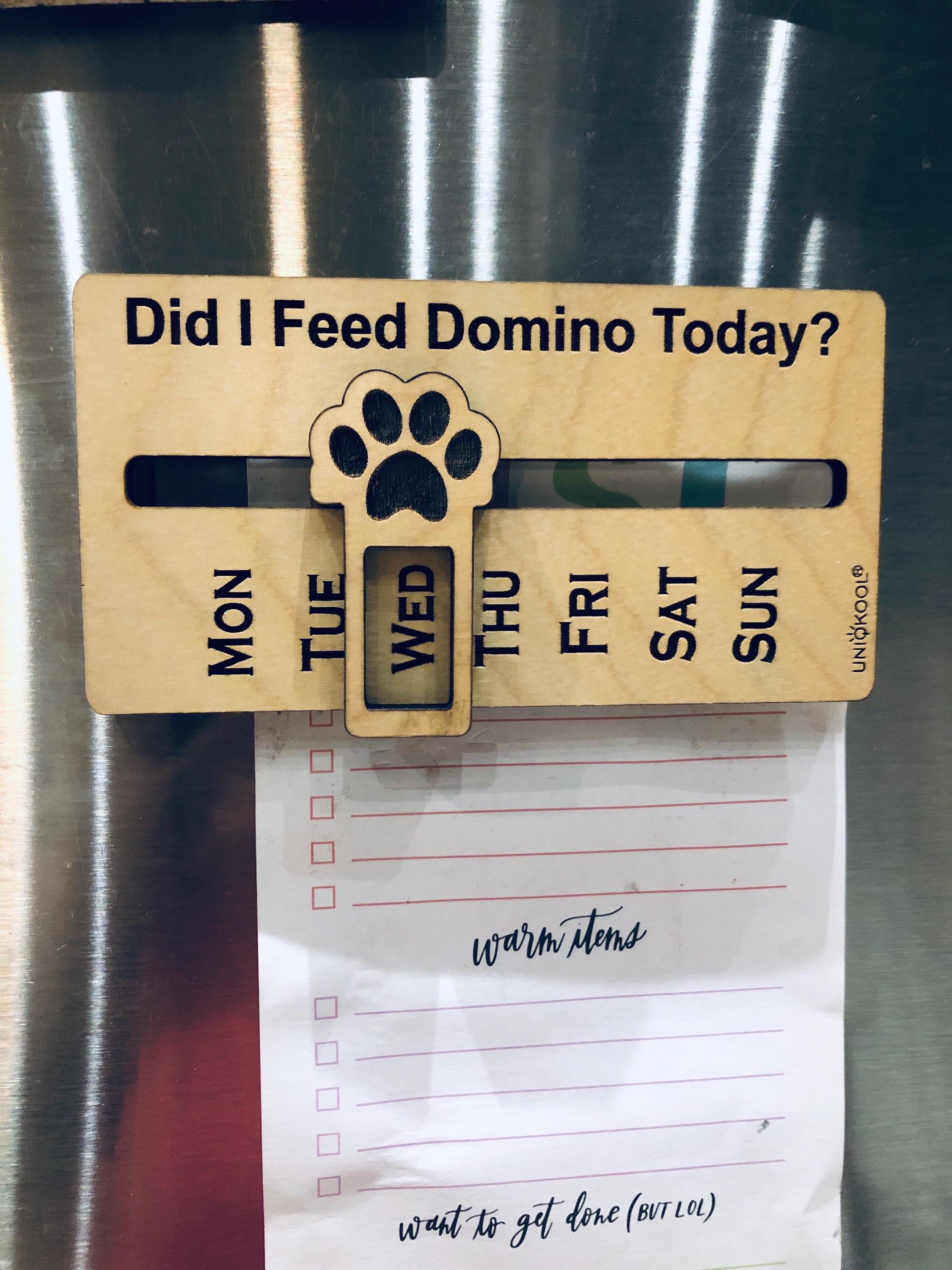 Daily PET Feed Tracker | 7 Days per Week for Dog or Cat, Customization ...