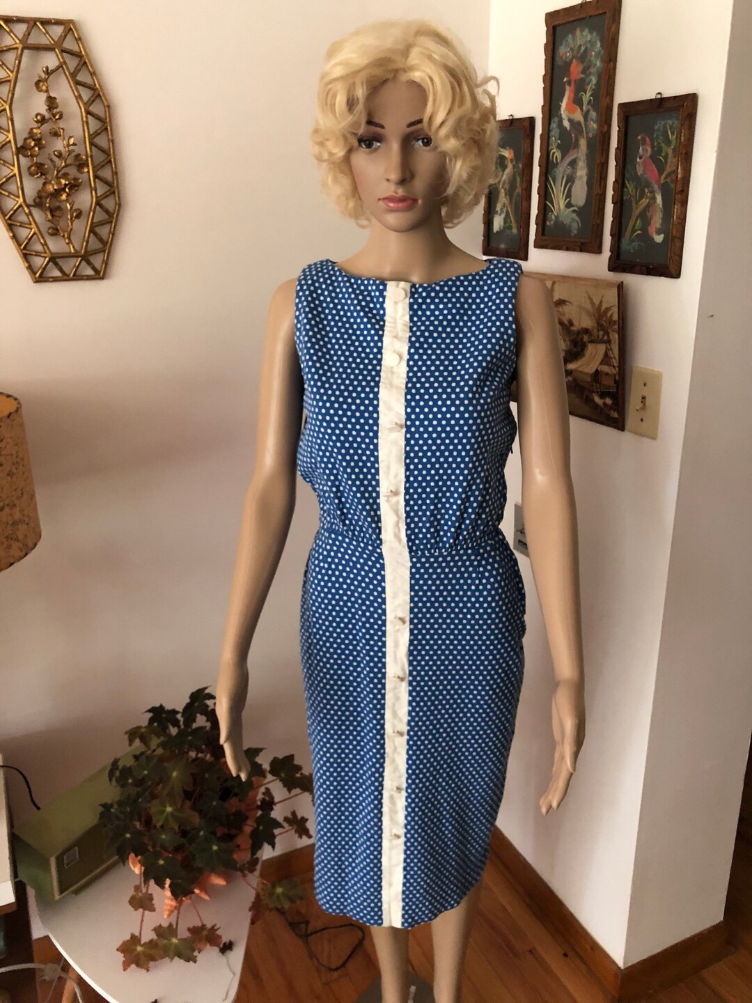1960’s Day Dress - Etsy