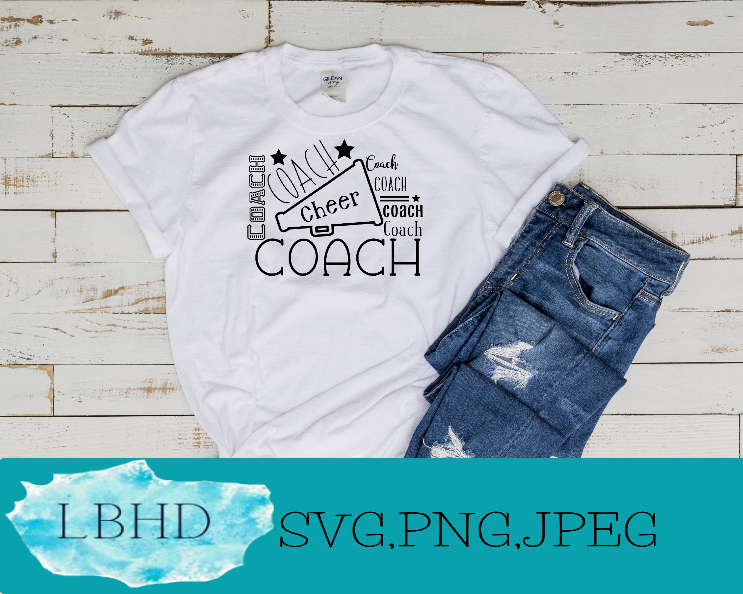 Cheer Coach SVG PNG JPEG Cut File Digital Design Shirt | Etsy