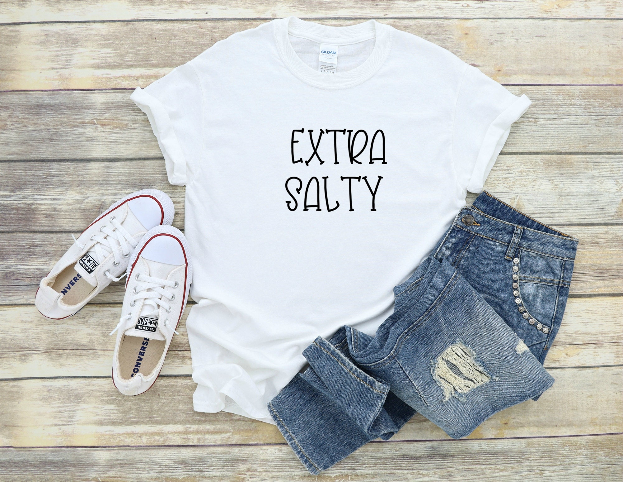 Extra Salty/svg/png/jpeg/cut File/cricut/silhouette - Etsy