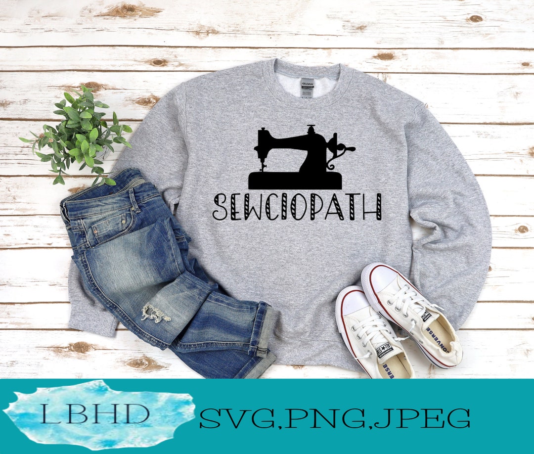 Sewsiopath Design, SVG, PNG, JPEG, Sewsiopath Design Cut File, Cricut ...