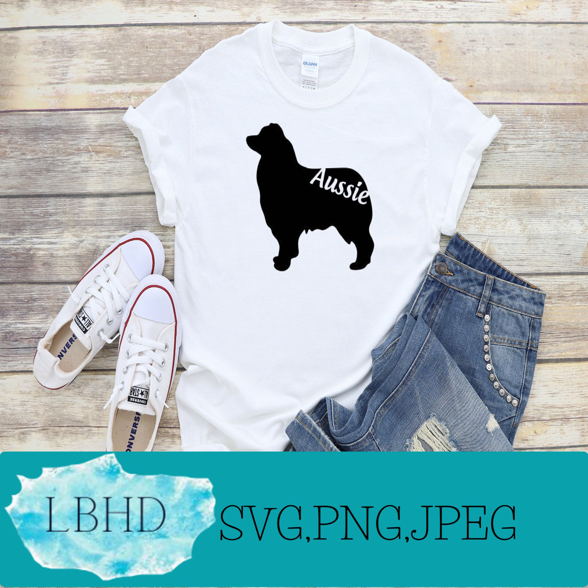 Australian Shepherd SVG, JPEG, PNG, Cricut Cut File, Aussie Dog ...