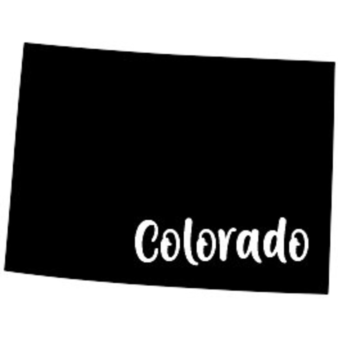 Colorado State Silhouette, SVG, JPEG, PNG, Cricut Cut File, Colorado - Etsy