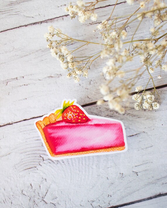 Sticker Dessert à la fraise pour ordinateur carnet | Etsy