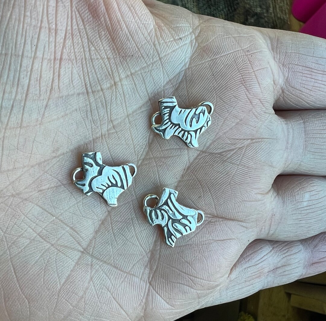 Sterling Silver Texas Connector - Etsy