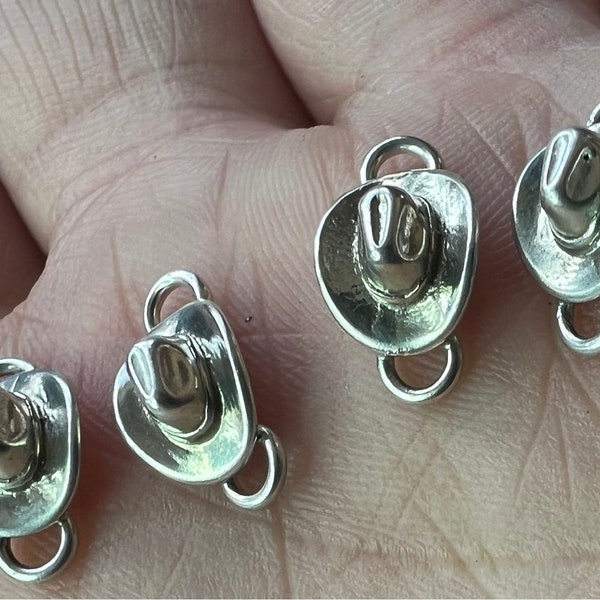 Silver Cowboy Hat - Etsy