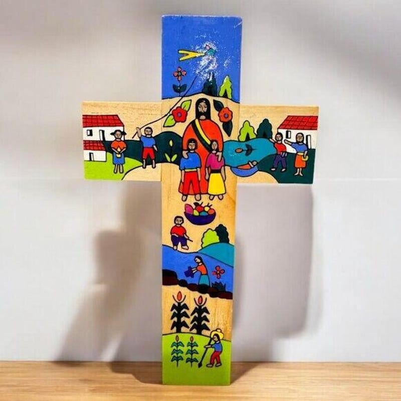 El Salvador Cross - Etsy