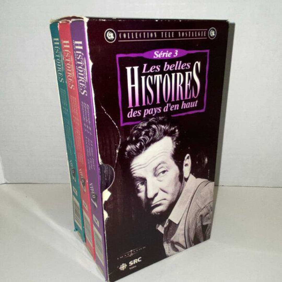 3 Vintage VHS Video Tapes FRENCH TV Show Les Belles Histoires Des Pays ...