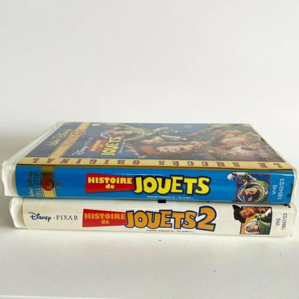 2 Vintage French VHS Disney Movies Histoire De Jouets 1 & 2 French Toys ...