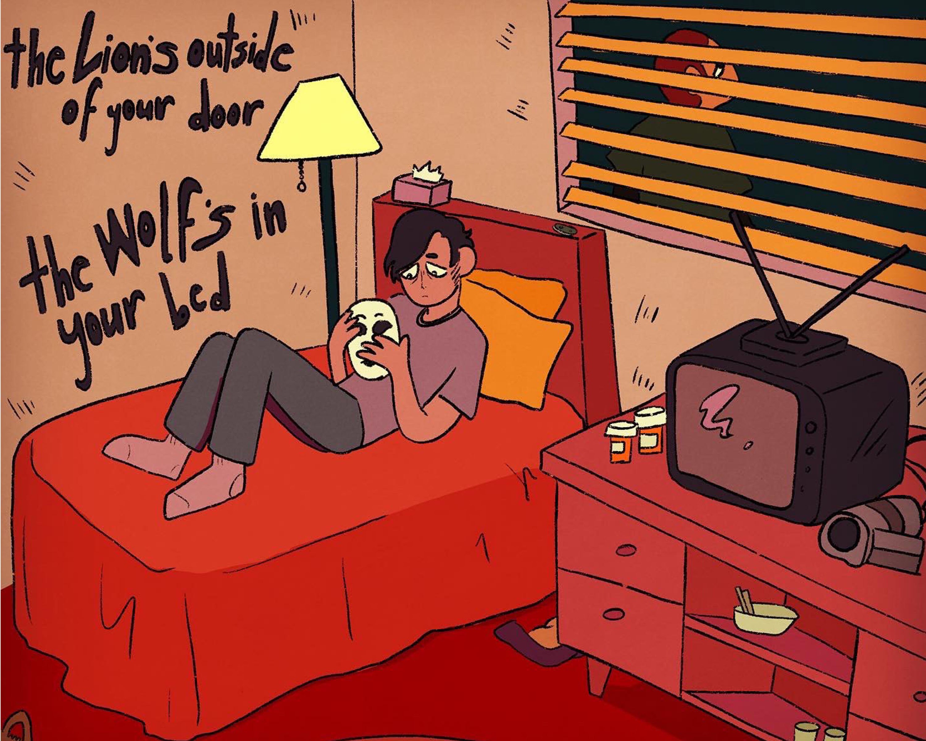 Masky Marble Hornets Fan Art