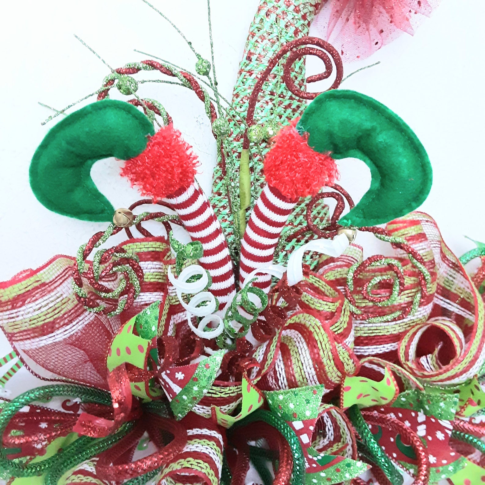 Christmas Elf Hat Elf Door Hanger Elf Decor Christmas Wall - Etsy