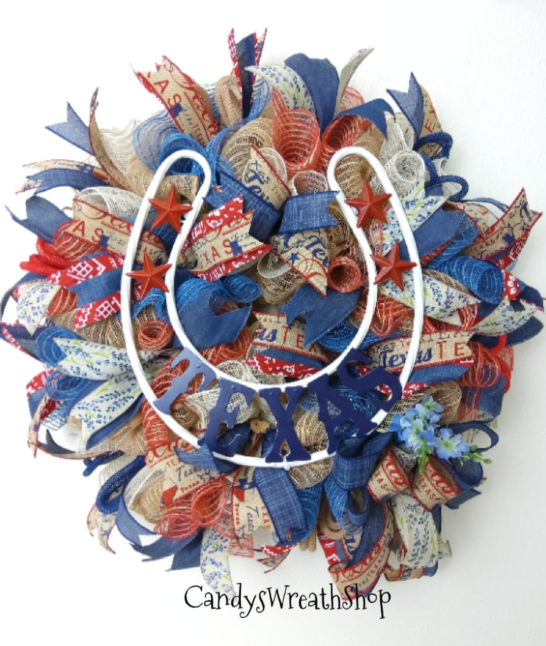 SALE, Texas Wreath, Texas Welcome Wreath, Texas State Wreath, Burlap ...