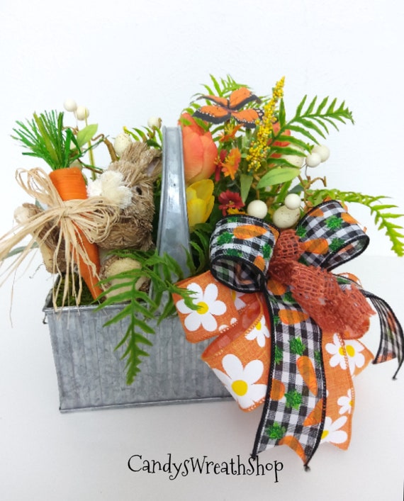 Easter Centerpiece Bunny Centerpiece Easter Decor Bunny | Etsy