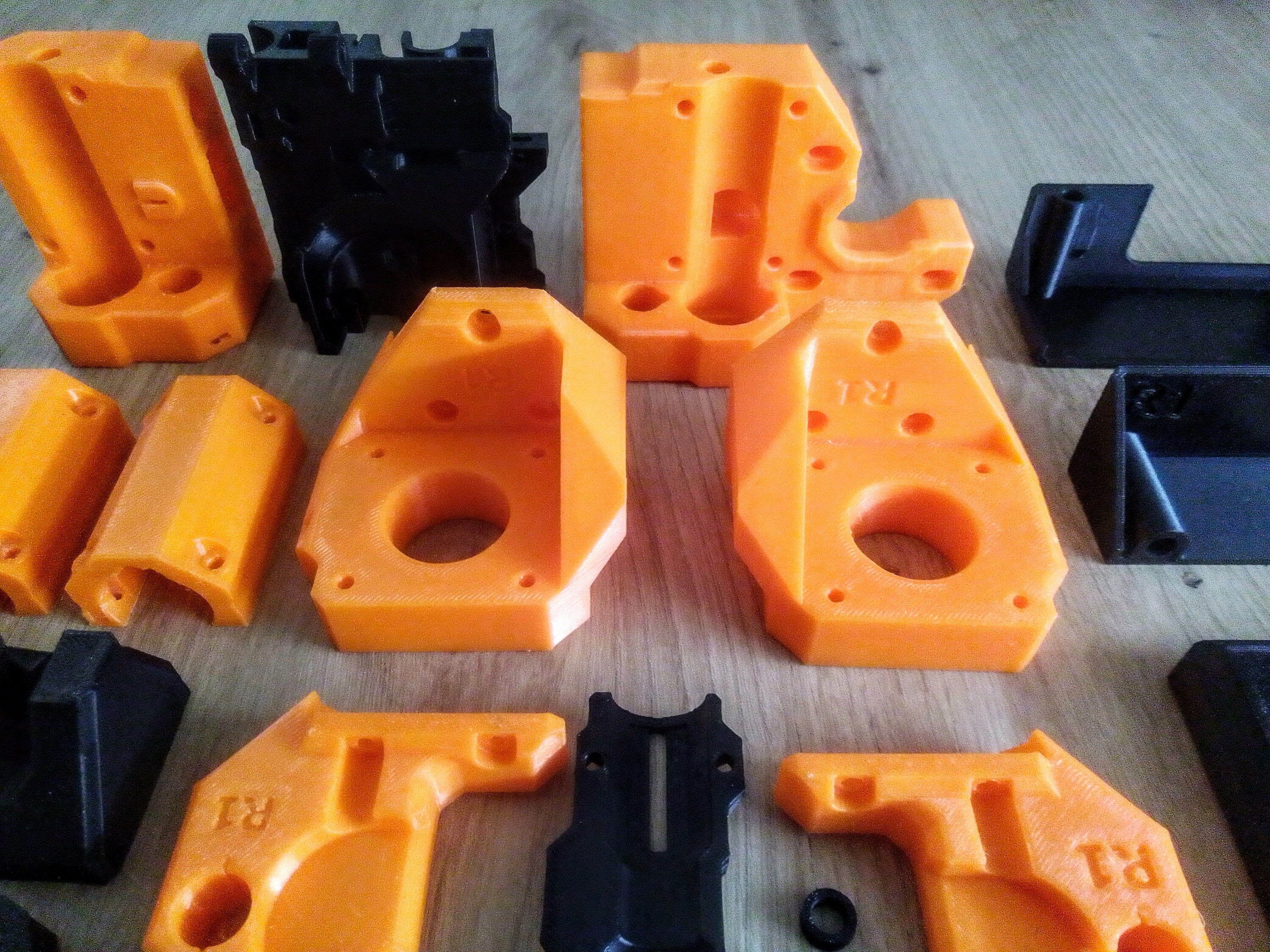 Prusa MK4 3D Printer Parts Kit ABS Black or Black/orange - Etsy