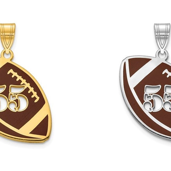 Football Pendant - Etsy