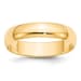 10K Solid Yellow Gold 5mm Men's and Women's Wedding Band Ring Sizes 4 ...