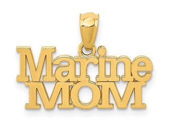 Marine Mom Necklace - Etsy