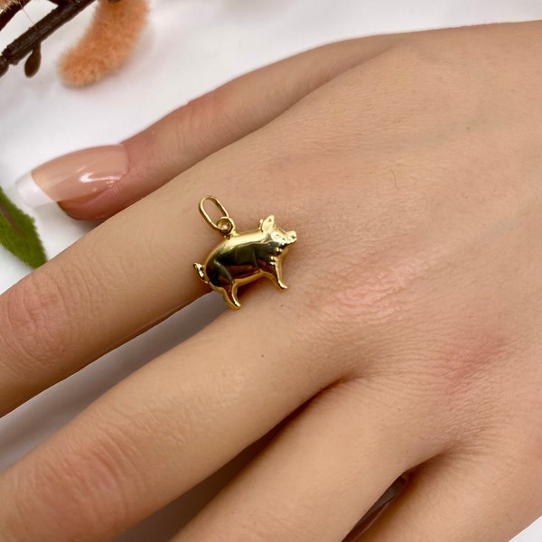 Pig Charm Bracelet - Etsy