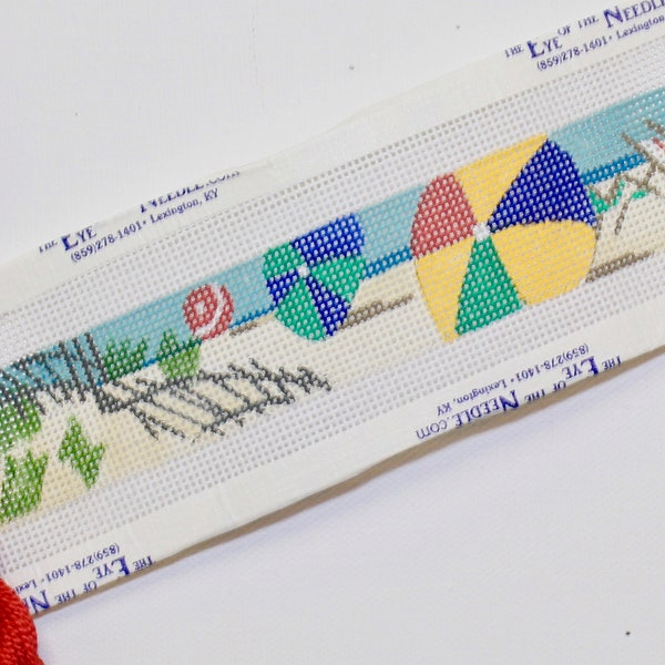 Beach Needlepoint - Etsy